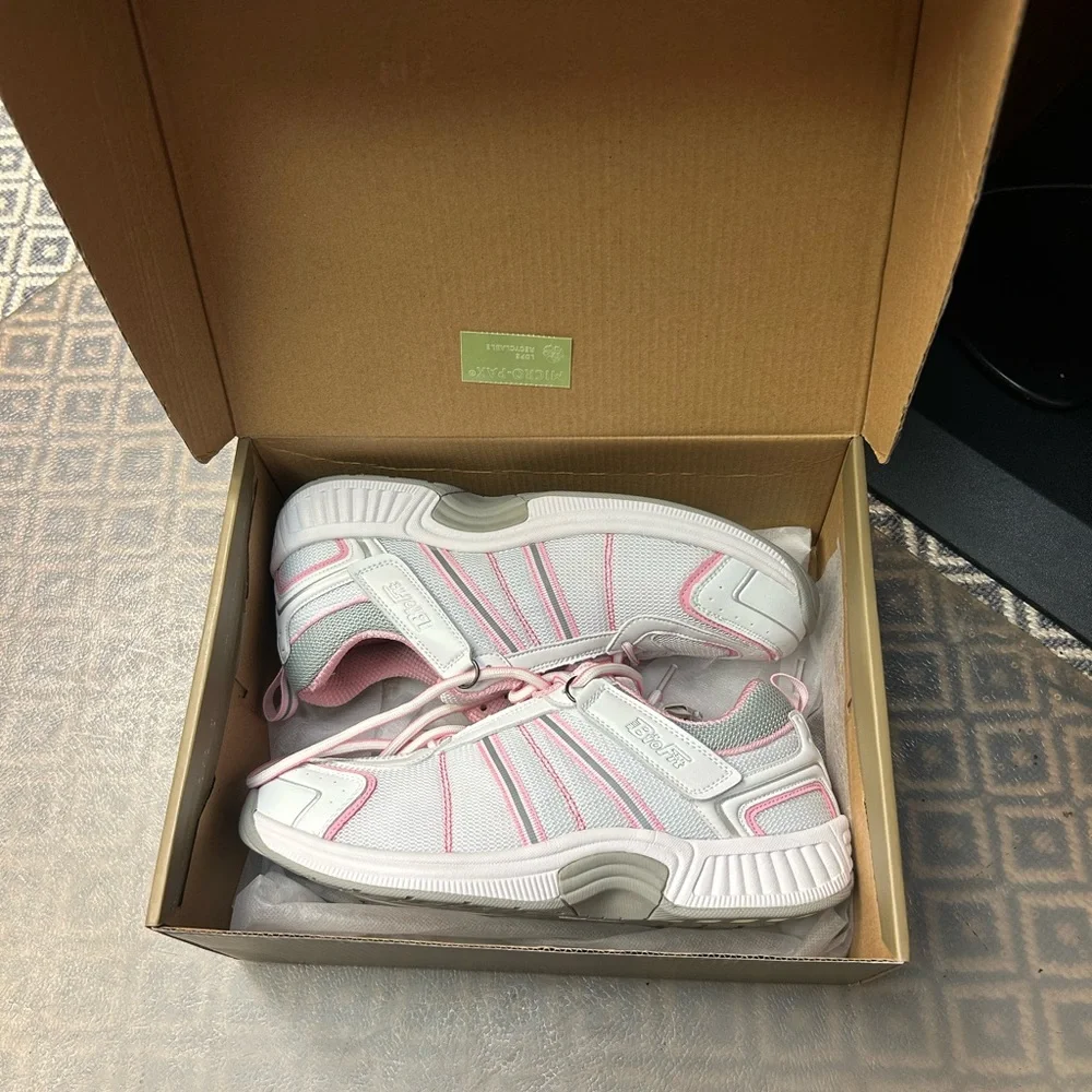 BioFit | Shoes | Bio Fit Pink Tahoe Tieless Sneakers | Poshmark
